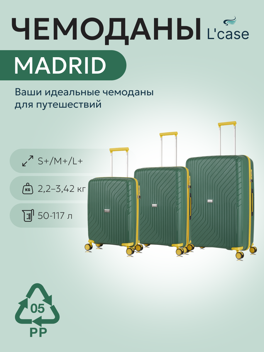 Комплект чемоданов 