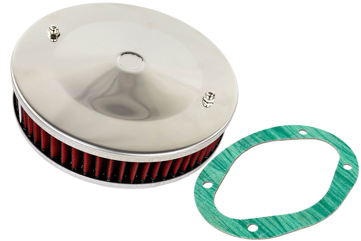 Фильтр нулевого сопротивления красный на карбюраторные ВАЗ 2101-2107, 2108-21099, 2110-2112, 2113-2115, Нива 4х4, Ока