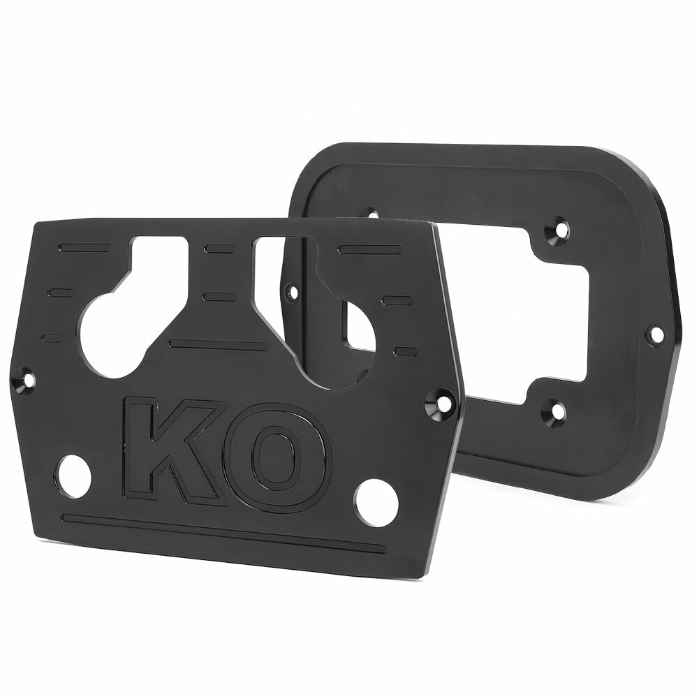 Алюминиевый монтажный кронштейн для аккумулятора автомобиля, черный