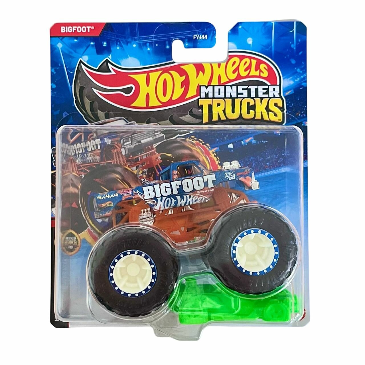 Машинка Hot Wheels Монстр-трак 2025 коллекционная модель - BIGFOOT (Синий)