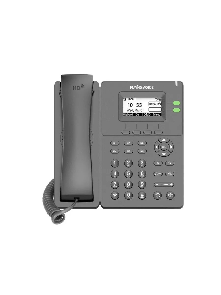 Телефон IP P11 серый