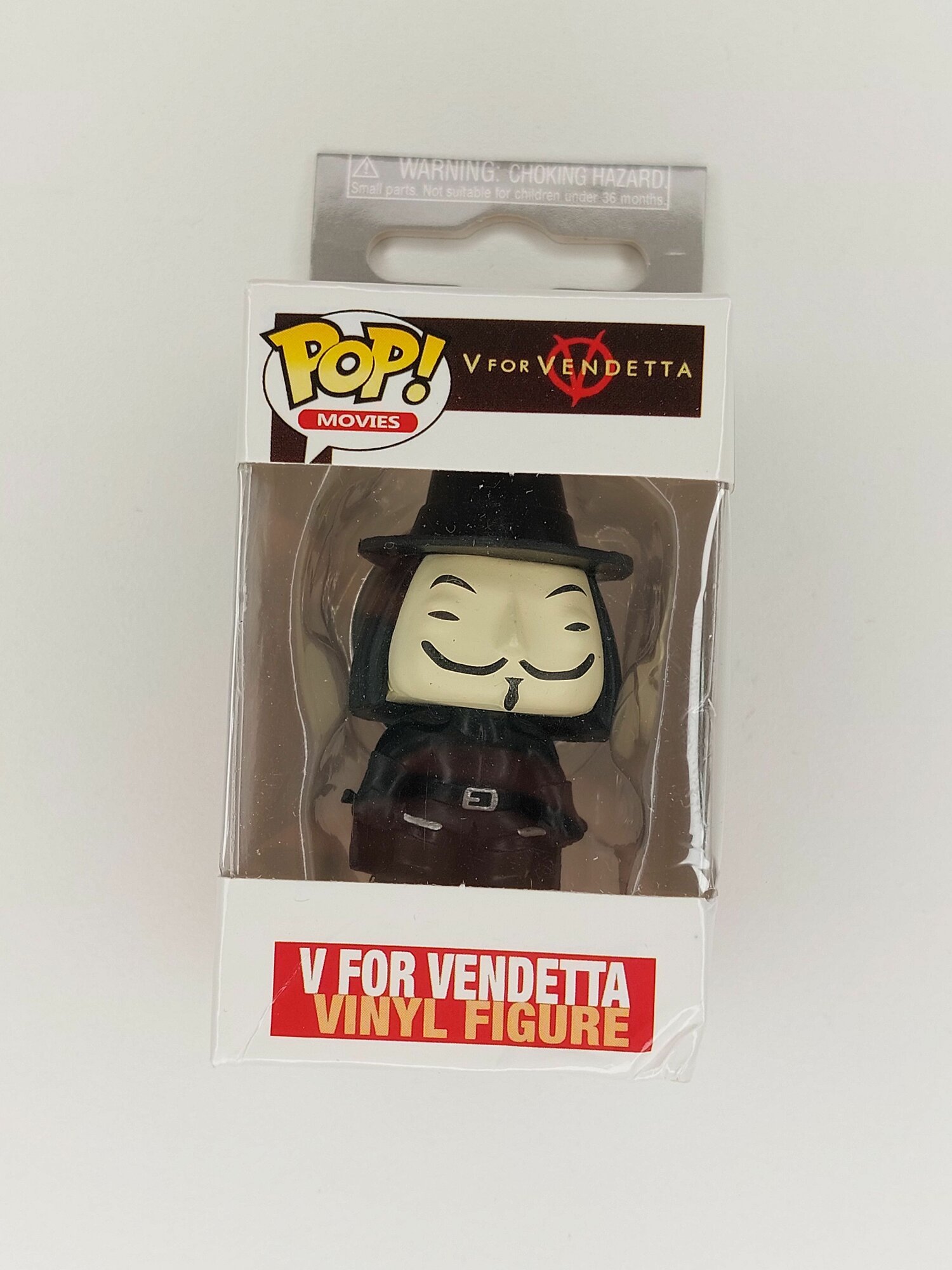 Брелок keychain V for Vendetta В значит Вендетта