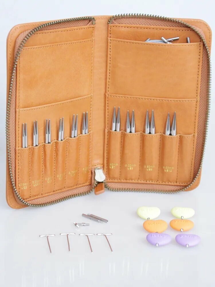 Набор сменных игл Lotus Yarns Pamir 3.5 (10 пар игольных наконечников длиной 8 см)