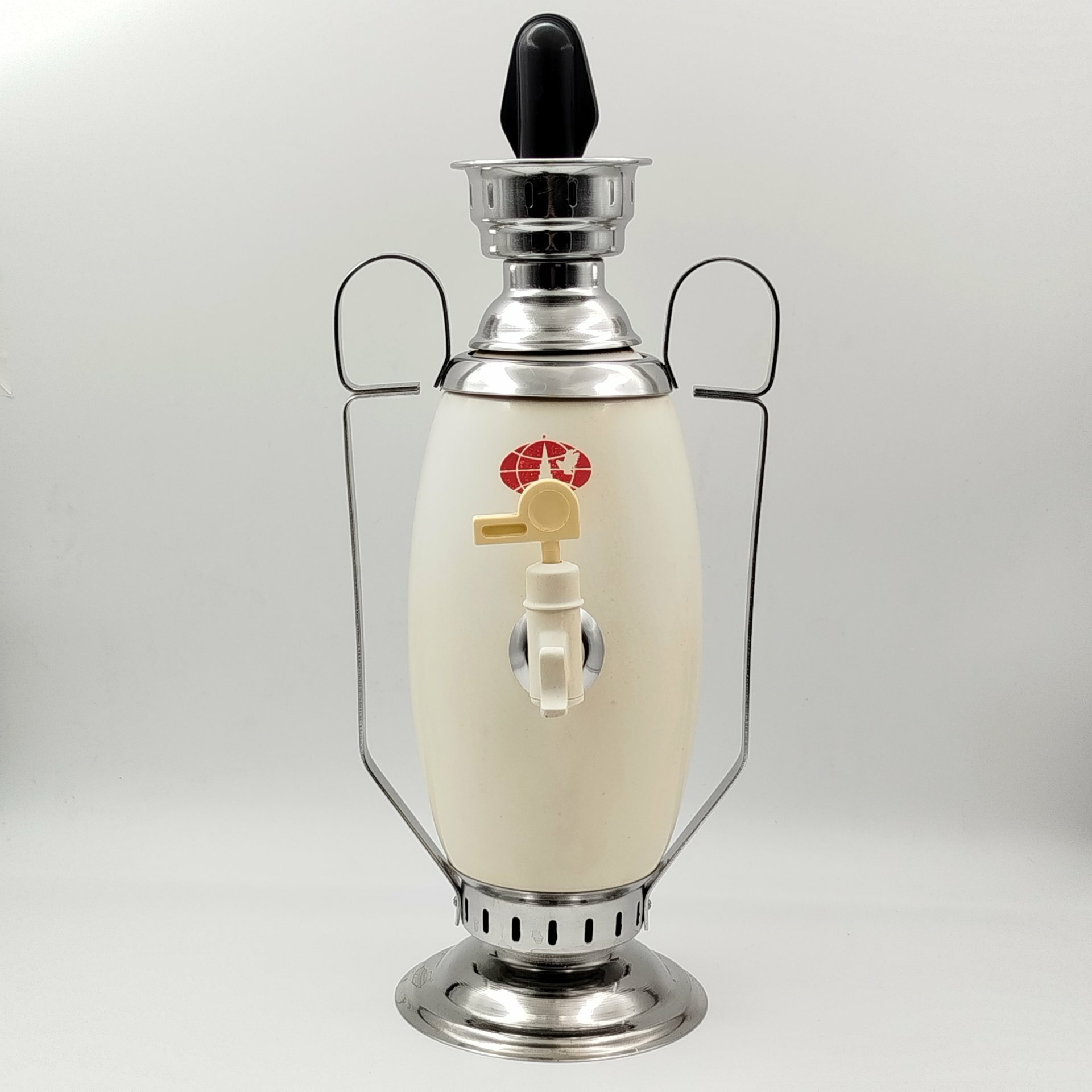 Сифон в форме самовара, металл, СССР, 1970-1980 гг.