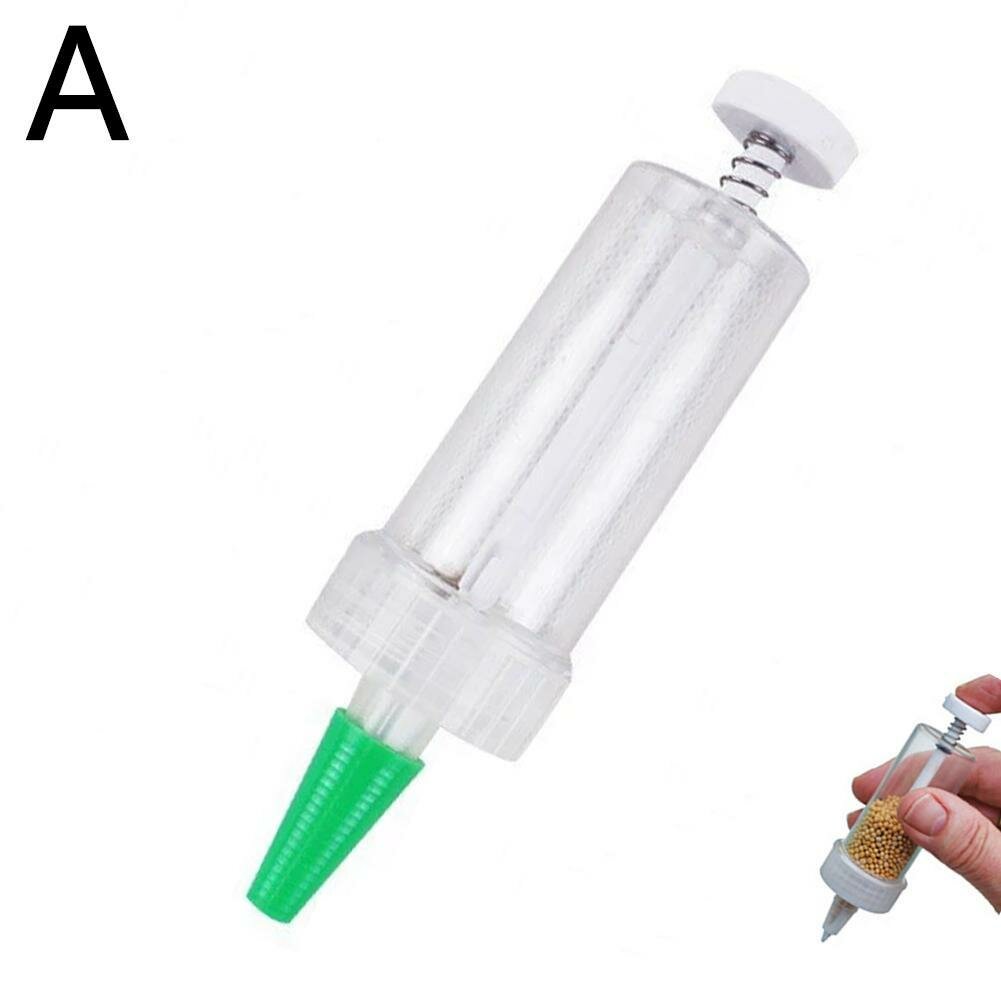 Дозатор-шприц для посева мелких семян, сеялка сажалка для семян