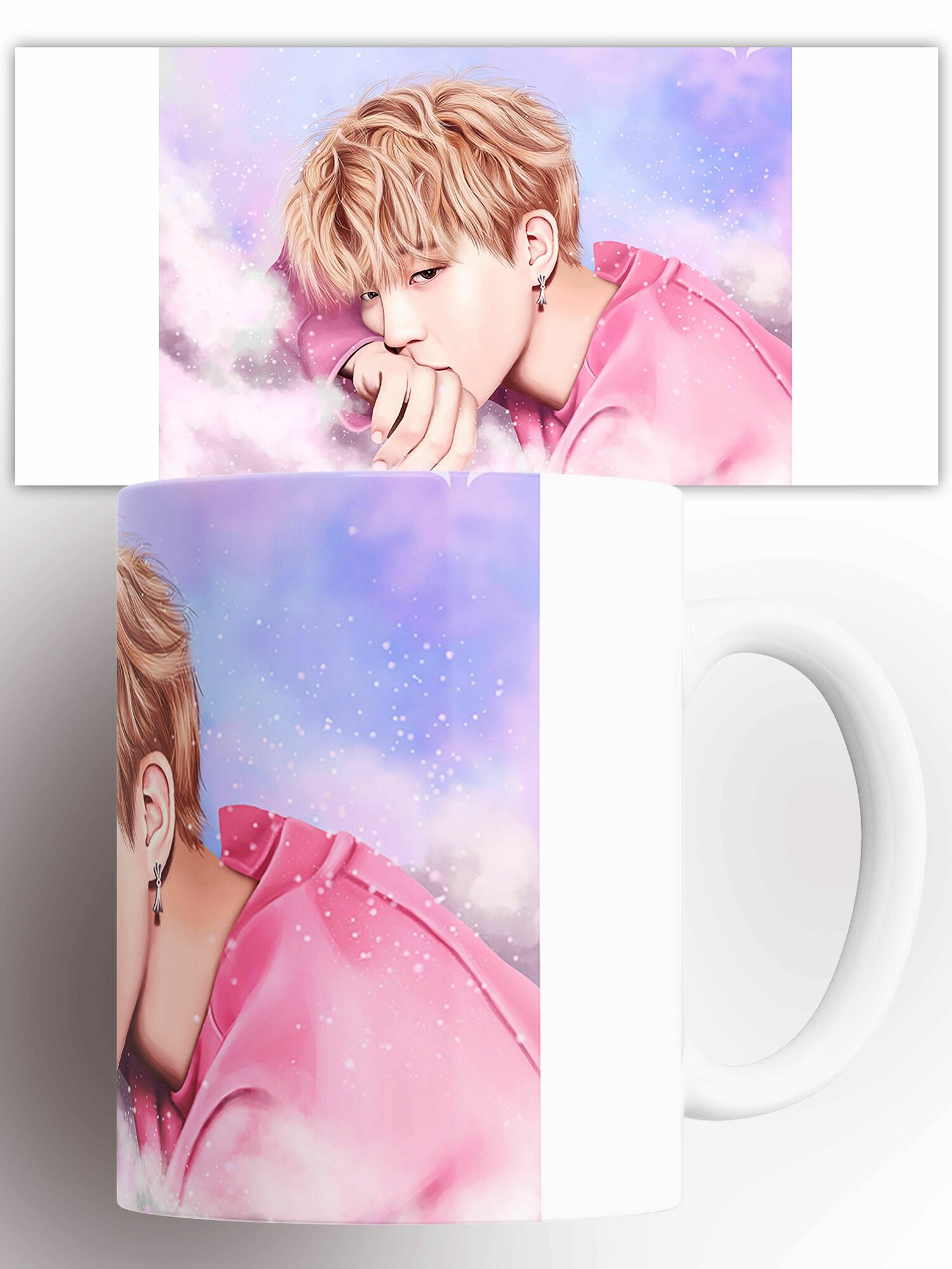 Кружка BTS Пак Чи Мин 330 мл