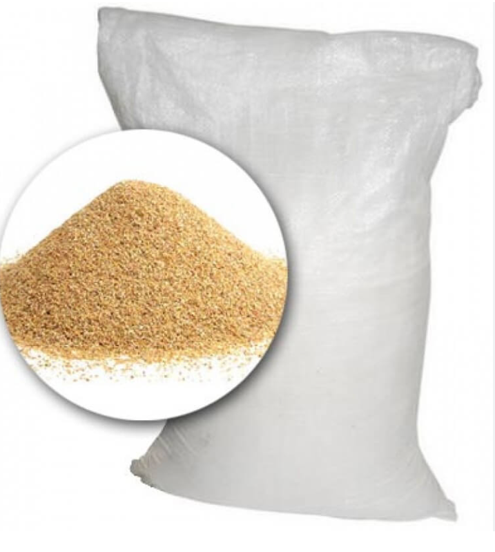 Кварцевый песок мешок 25 кг фракция 0,6-1,2 мм