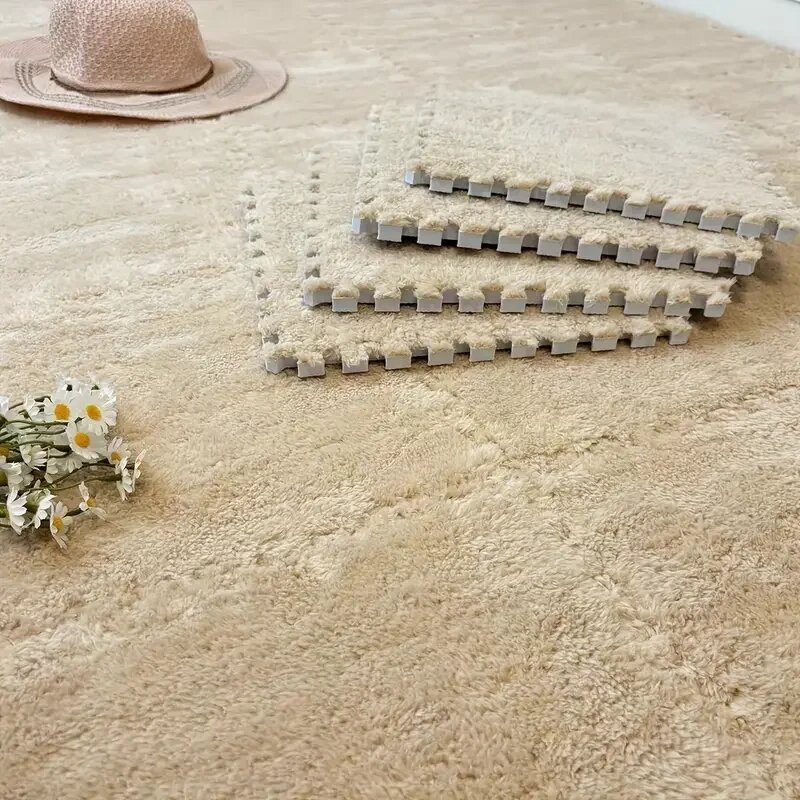 Плюшевые коврики-пазлы из пенополиэтилена для детей