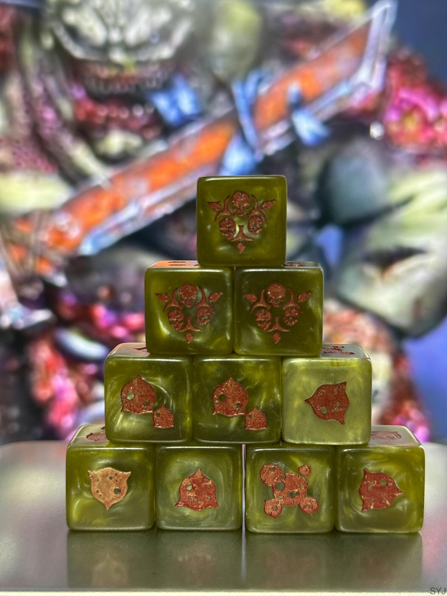 KyбиK Grand Alliance Destruction Dice22024Warhammer Age of Sigmar warhammer, dice, игральная кость