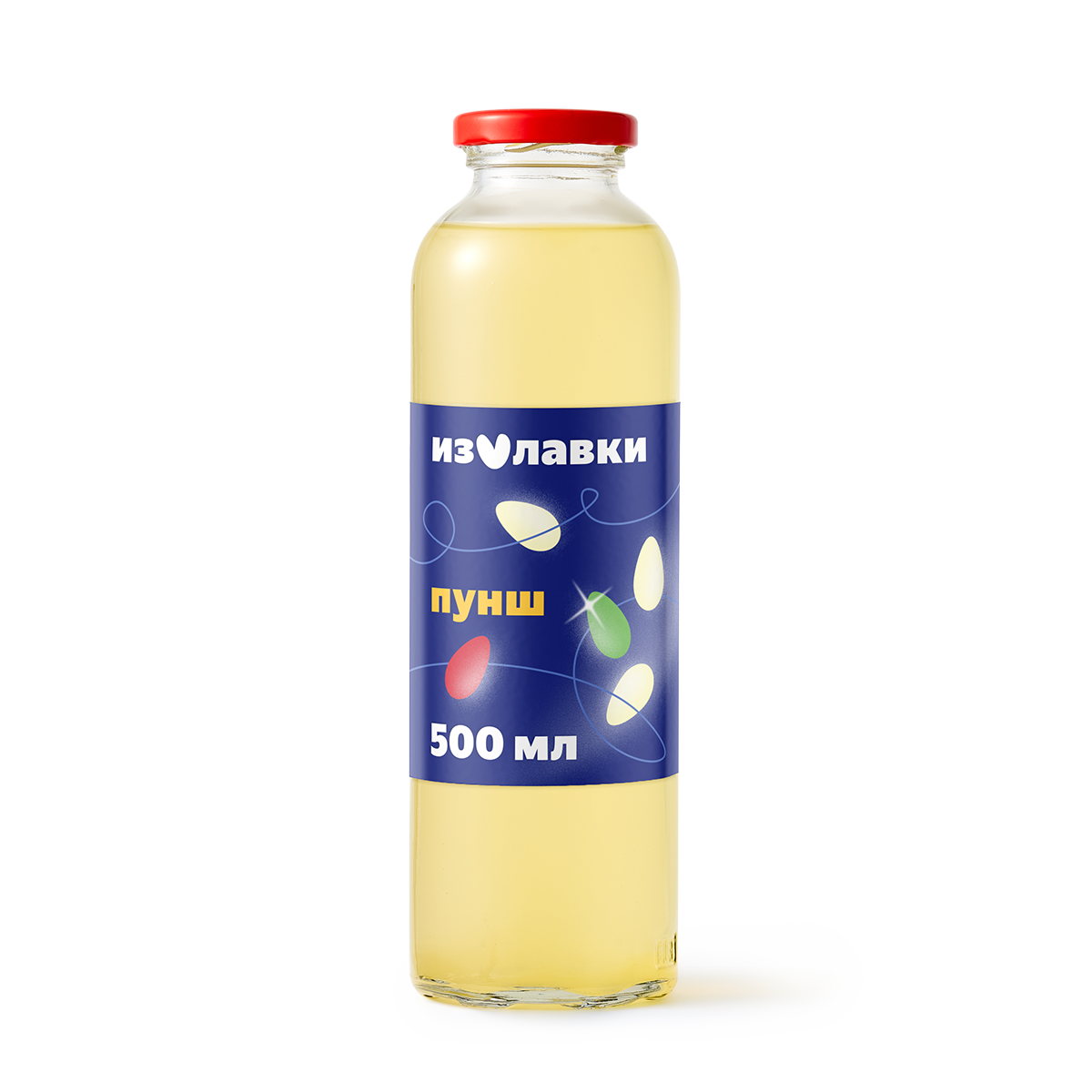 Пунш "Из Лавки", виноградный, в стеклянной бутылке, 0,5 литра
