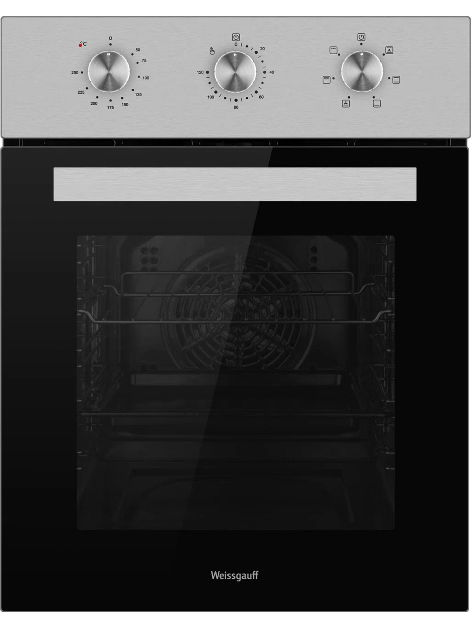 Духовой шкаф Weissgauff EOY 456 XM нержавеющая сталь (431395)