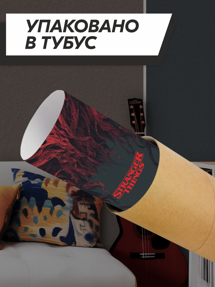 Постер Stranger Things очень странные дела — фото 1