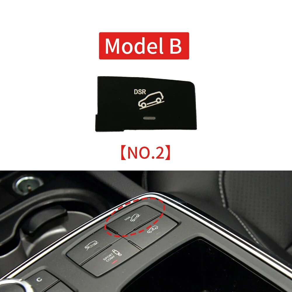 W166 W292 автомобильные аксессуары кнопка Подвески высота DSR Регулировка спуска вспомогательные ключи переключатель для Mercedes BENZ ML GL GLS GLE Model B No.2