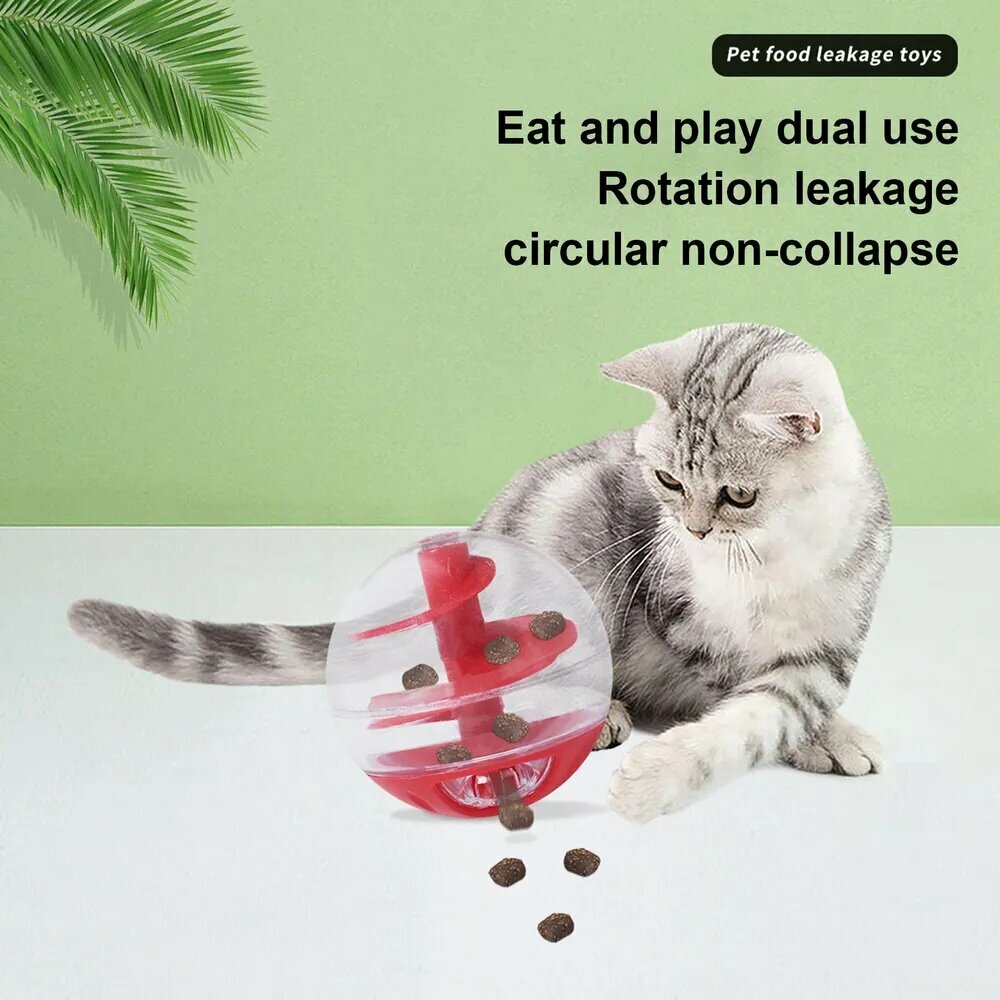 Мяч с отверстием для лакомств , Развивающая игрушка для 5cm*4.3cm*7cm