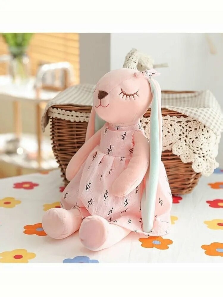 Кукла-зайчик плюшевые игрушки, успокаивающие куклы 35cm