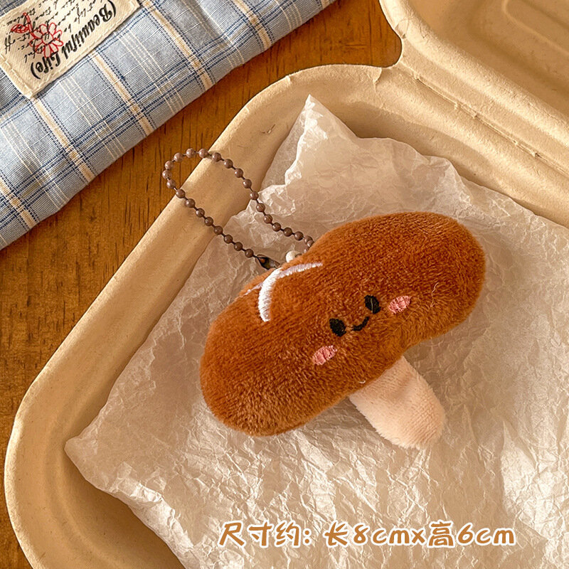 Забавный брелок-подвеска в виде одэна, водорослей, грибов и чили, оригинальная плюшевая игрушка, аксессуар для пары F-5362 Гриб