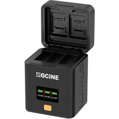 Зарядный кейс ZGCINE PS-G13 для трёх аккумуляторов GoPro Hero 13