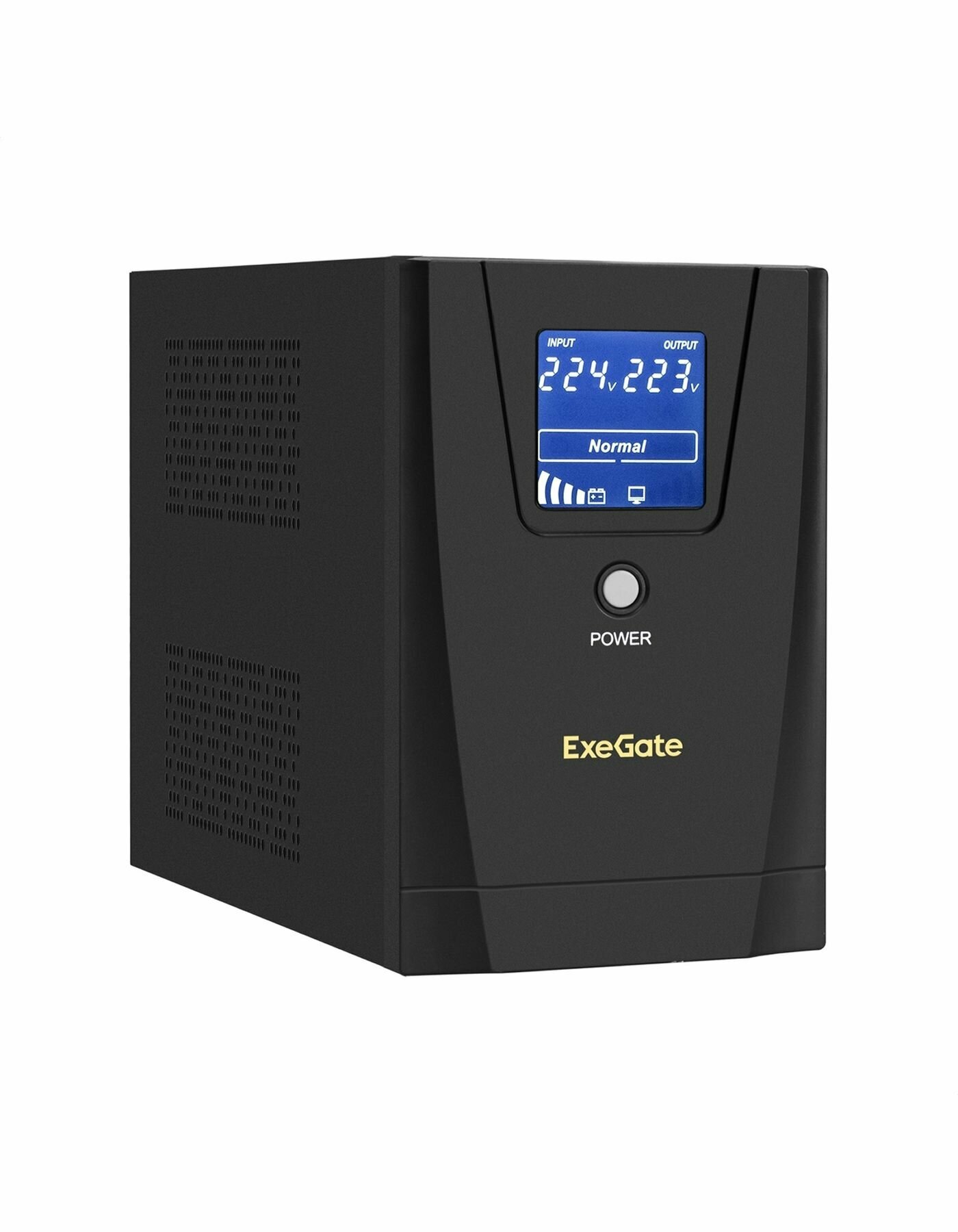 ИБП ExeGate SpecialPro Smart LLB-1500. LCD. AVR.8C13, 1500ВА/950Вт, 8 розеток C13, LCD, AVR, Ethernet