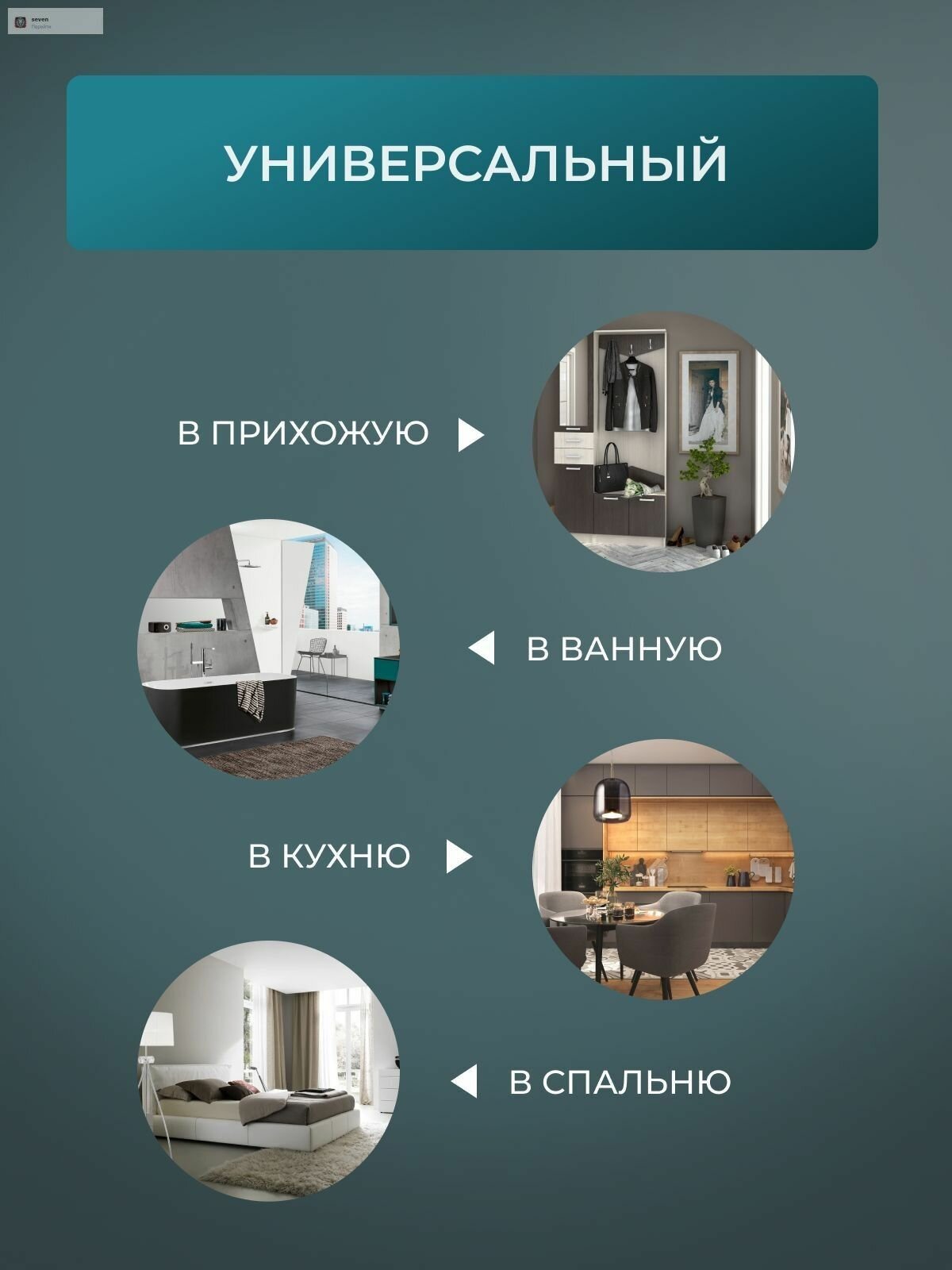 Полка настенная *ComfortHaus* для ванной, кухни, пластиковый органайзер для ванной комнаты самоклеящийся