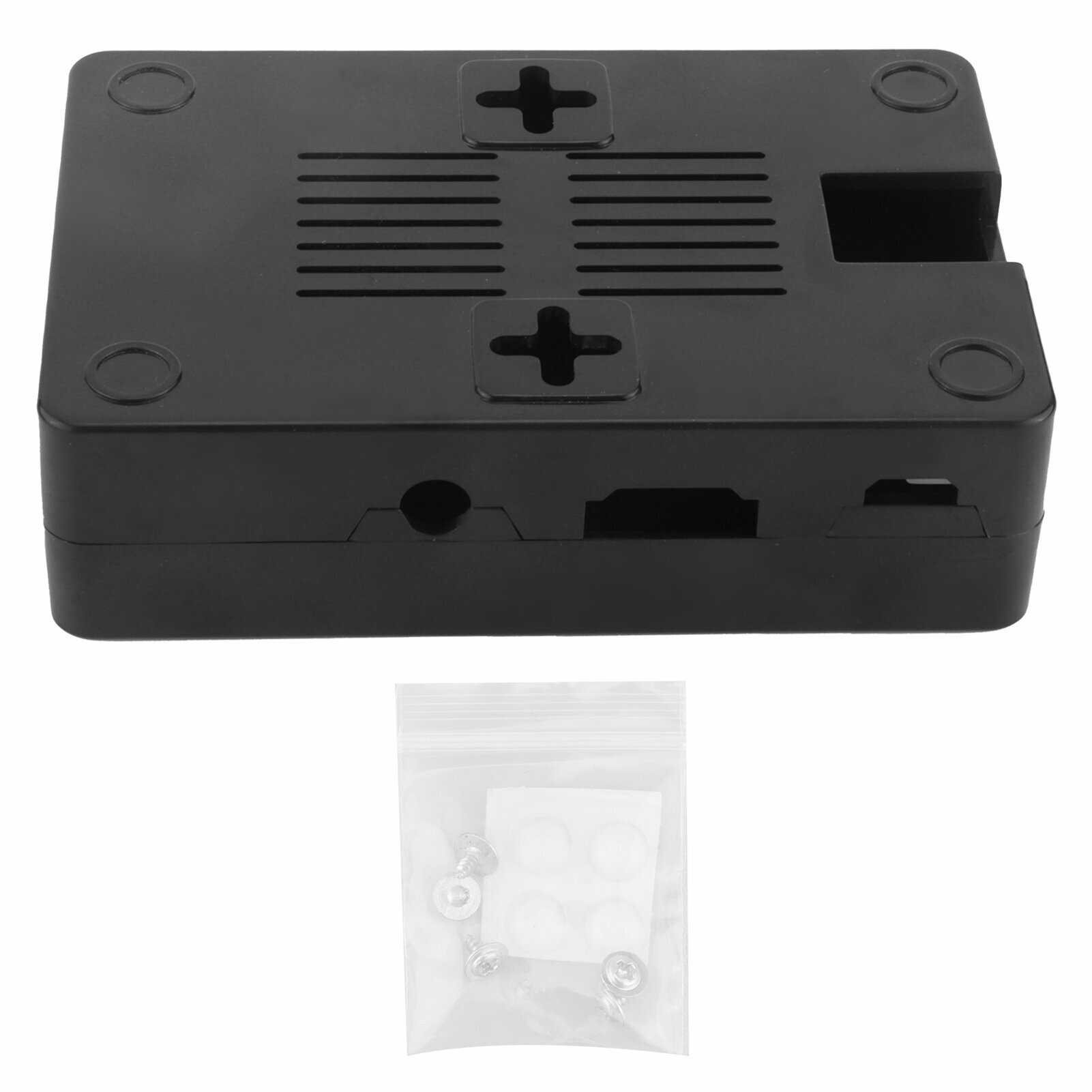 Черный защитный корпус для Raspberry Pi 3B/3B+