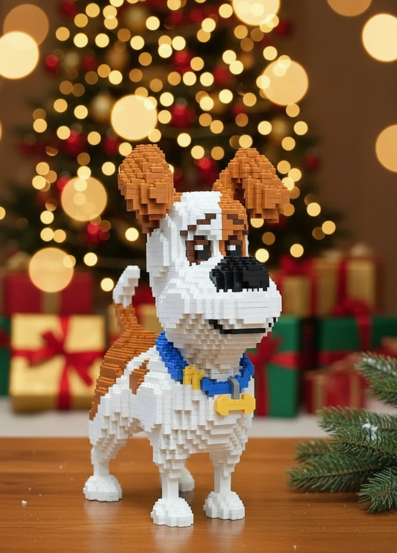 Конструктор Balody 3D из миниблоков Терьер Макс, 2100 элементов - BA16013