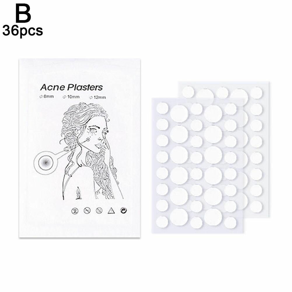 24 шт/36 шт Невидимые пластыри от прыщей, Скройте прыщи и шрамы