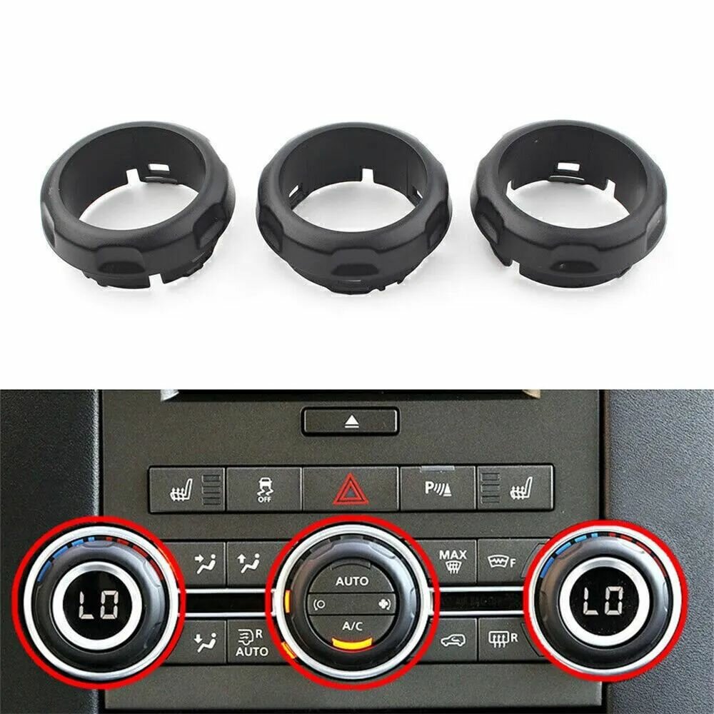3 штуки ручек переключателя кондиционера LR029591 для Land Rover Discovery 4 Range Rover Sport