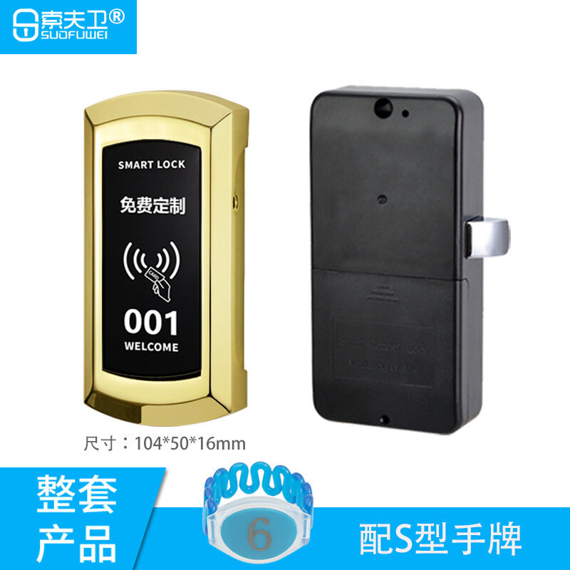 ⭐Сенсорный замок для сауны, электронный замок для спортзала, ванной, шкафчика, дверного замка, шкафа для хранения, IC-замок для шкафа⭐