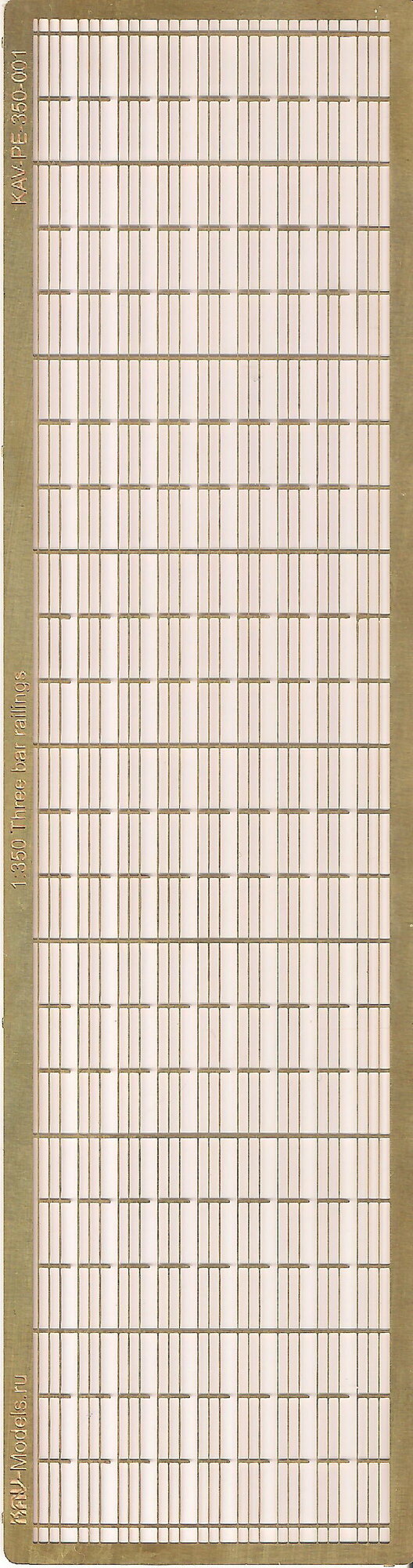 Фототравление. Трехнитиевые леера 1:350 KAV PE350 001
