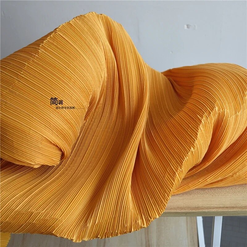 Плиссированная ткань 100% полиэстер для рукоделия