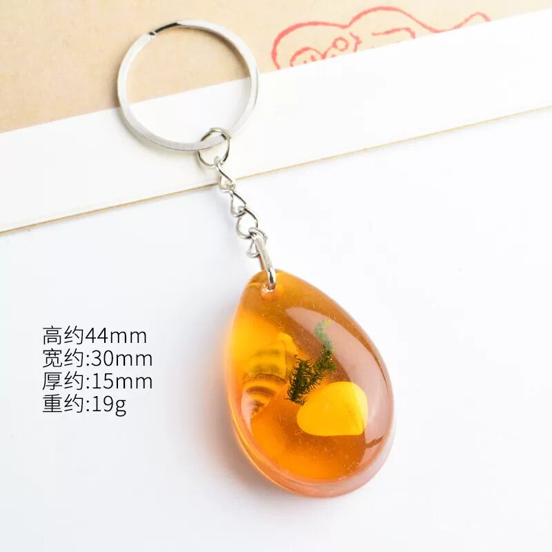 Подлинный образец насекомого в янтаре, брелок-подвеска для ключей: скорпион, бабочка, паук. Персонализированный