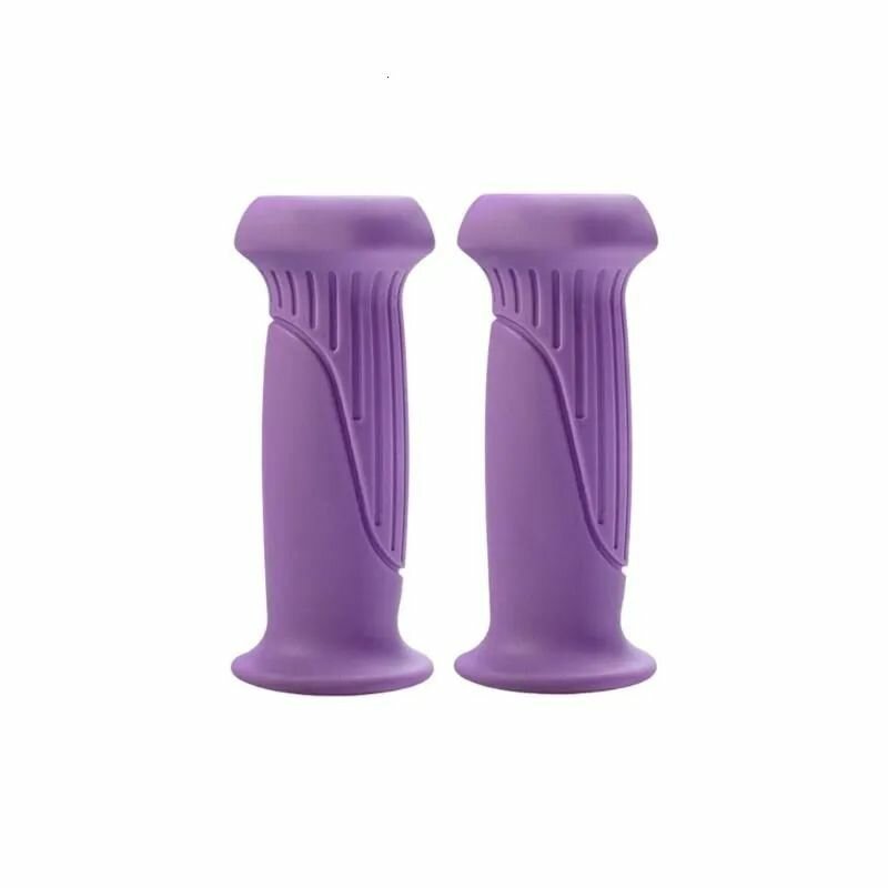 Ручки грипс для велосипеда универсальные, Фиолетовый