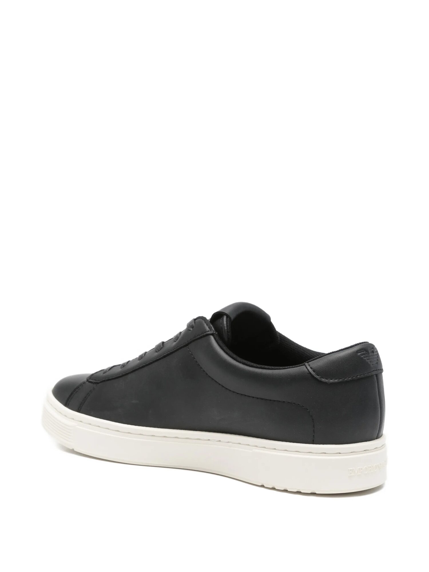 Кроссовки EMPORIO ARMANI Lace-up sneakers, размер 7, черный — фото 1