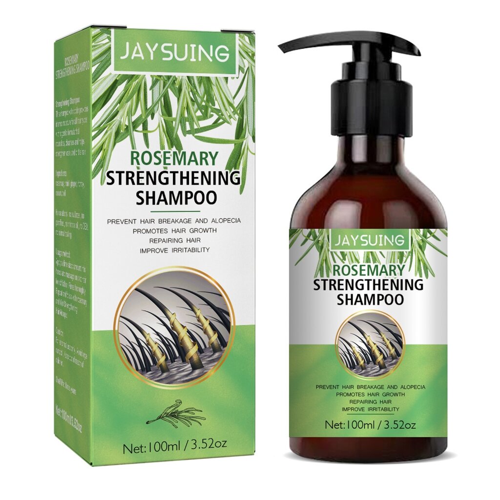 Rosemary Shampoo Strength Volumizing Nourishing Shampoo Розмарин Эффективный шампунь для кожи головы