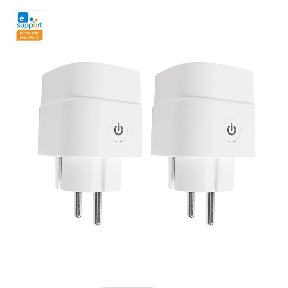 Умная розетка CBE Wi-Fi 16А eWeLink EU Plug 2pcs