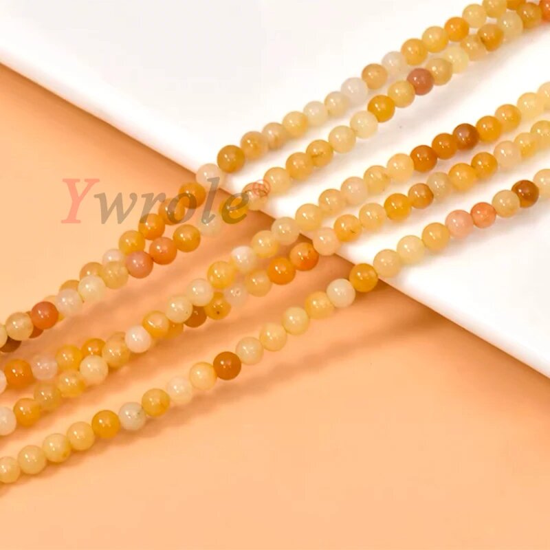 Ywрол 2 3 4 мм натуральный камень лабрадорит Аметист Кварц Круглые разделительные бусины аксессуары для браслета 15 дюймов