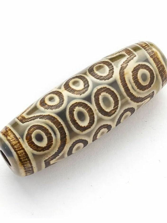 Бусина Дзи / двадцать один глаз / 21 глаз/ 1 шт