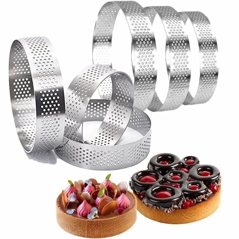 Форма для выпечки, Круглая, 8 см, 10 шт