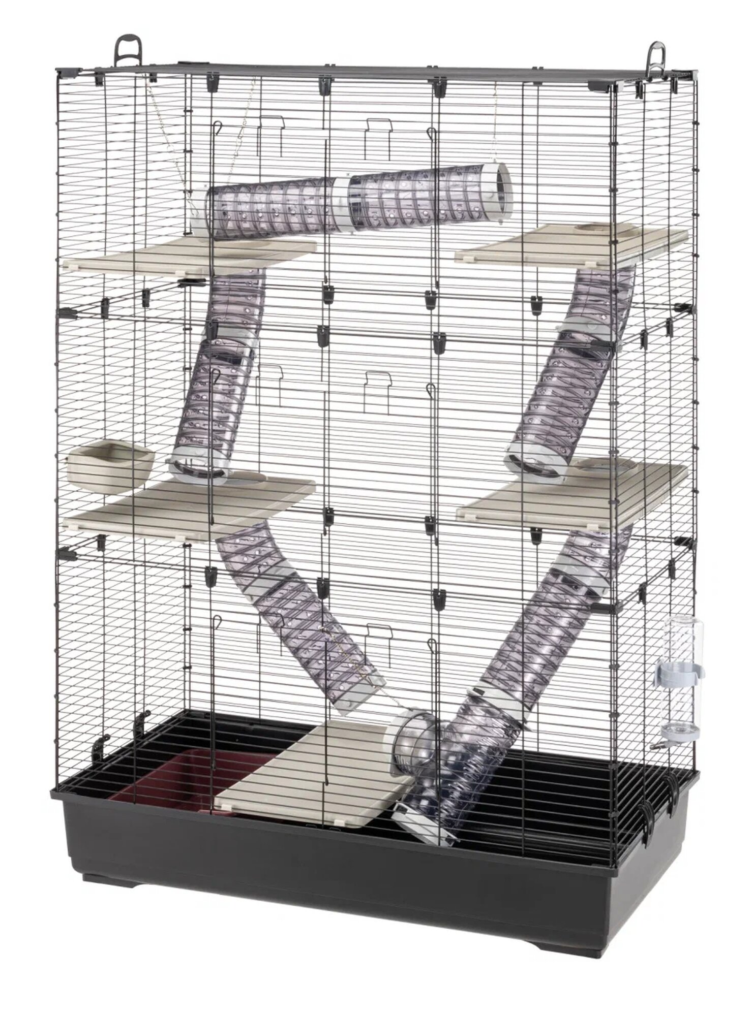 Клетка для хорьков и шиншилл Ferplast SARA TOWER большая вертикальная многоуровневая 99x53x152 см