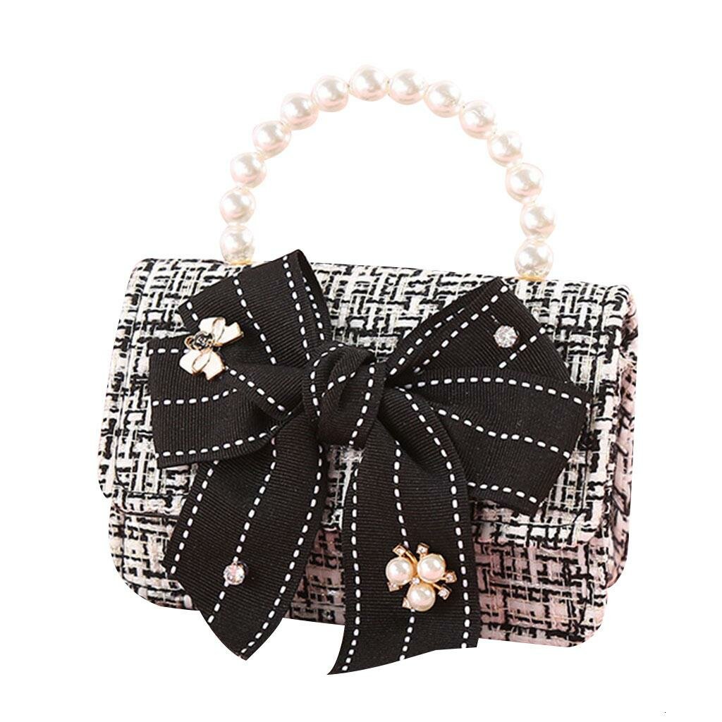 Детские корейские сумочки для девочек, Черный