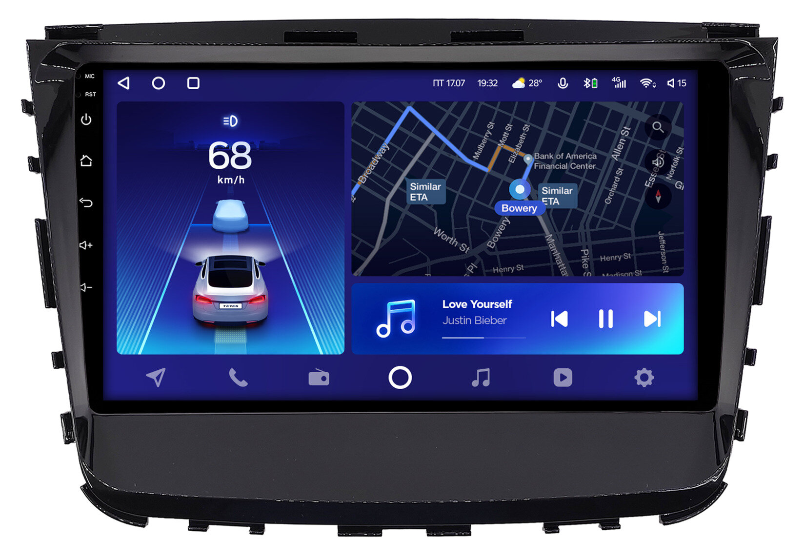 Штатная магнитола SsangYong Rexton 4 2017-2023 Teyes CC2 PLUS 6/128 10" RM-10-0764 Android 10 (4G-SIM, DSP, QLed)