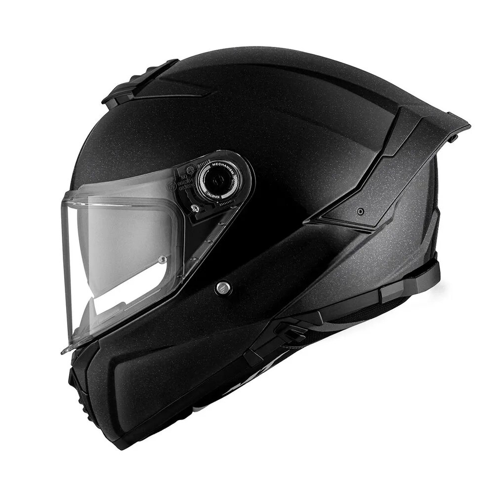 MT HELMETS Мотошлем, цвет: черный, размер: L