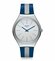 Наручные часы Swatch, синий/серебряный