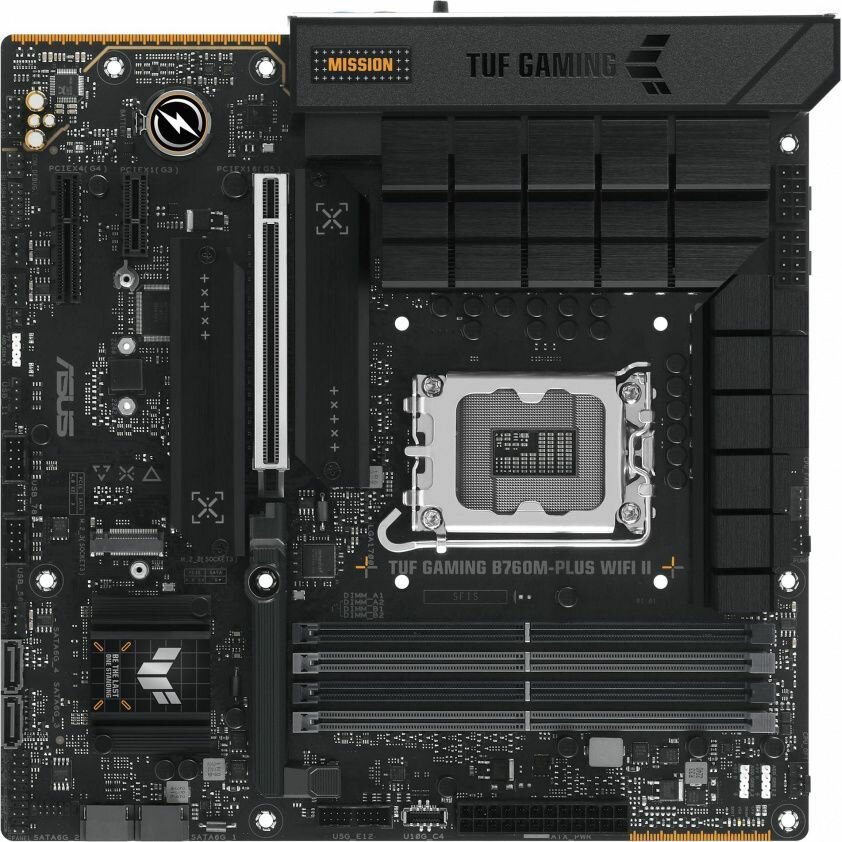 Материнская плата ASUS TUF GAMING B760M-PLUS WIFI II