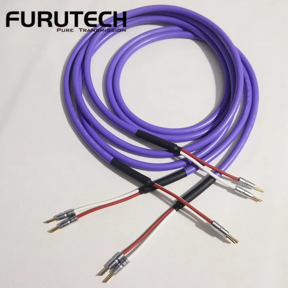Furutech Аудиокабель, 2 м, фиолетовый