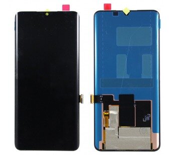 Дисплей для Xiaomi Mi Note 10/10 Pro/10 Lite (M1910F4G/M1910F4S/M2002F4LG) в сборе с тачскрином Черный - (OLED)