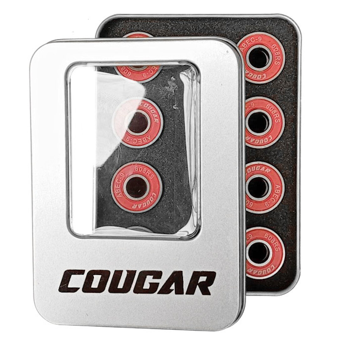 Набор подшипников для роликовых коньков Cougar Bearings Abec-9 16-Pack