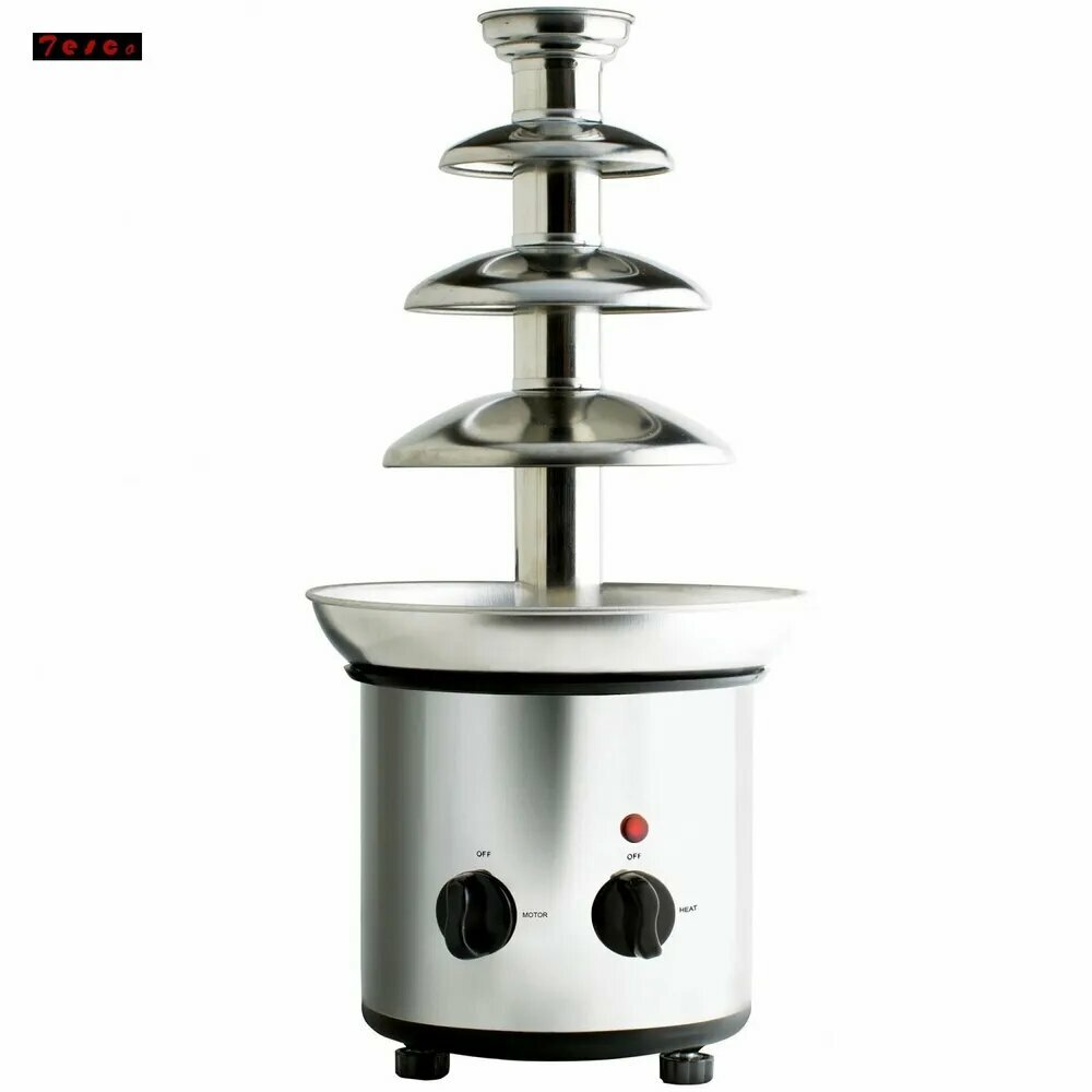 Фонтан для шоколада GASTRORAG, мощность 170Вт, цвет серебристый