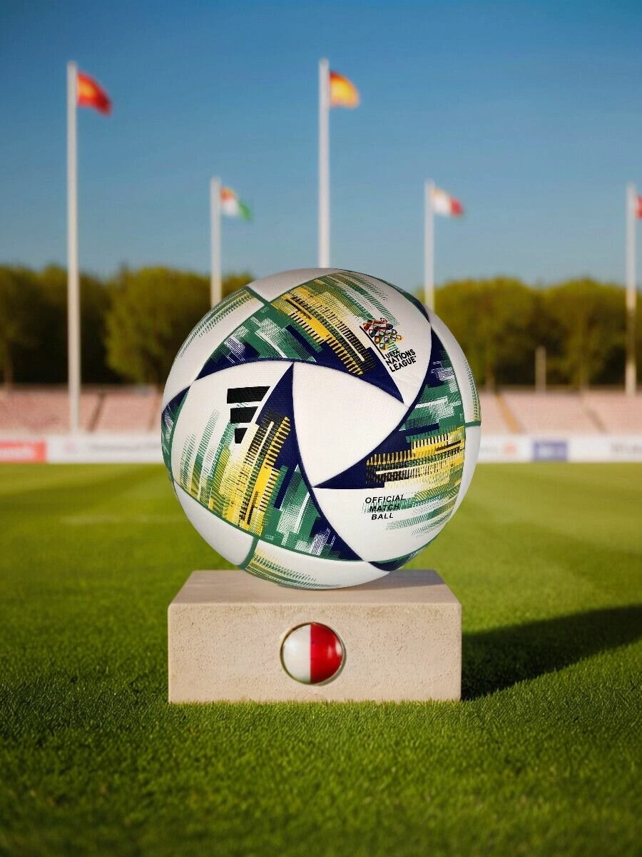 Футбольный мяч Adidas UEFA Nations League size 5