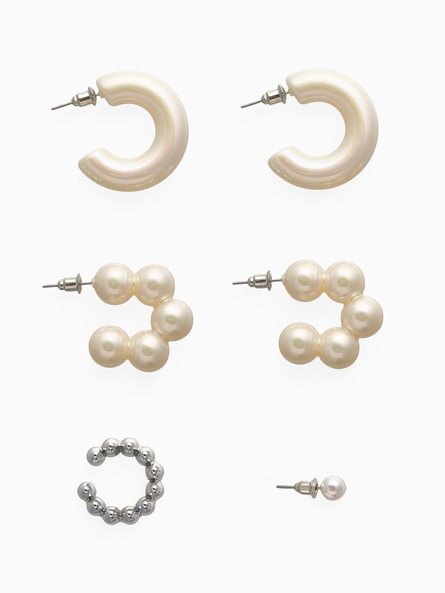 Серьги с подвесками, каффы